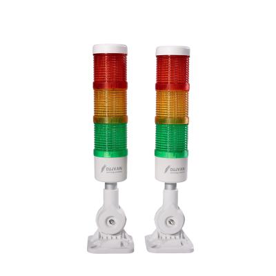 China 360° Beam Angle RYG Signal Tower Lamp With Buzzer Three Layers Equipment Indicator Lights for sale