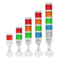 China Q1 Series Multi-Layer LED Signal Tower Light with Foldable Base & >95dB Buzzer for CNC Machine Tools for sale