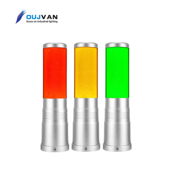 Quality Stable Machine Tool LED Signal Warning Light For Green Glow And Anti Corrosion Protection for sale