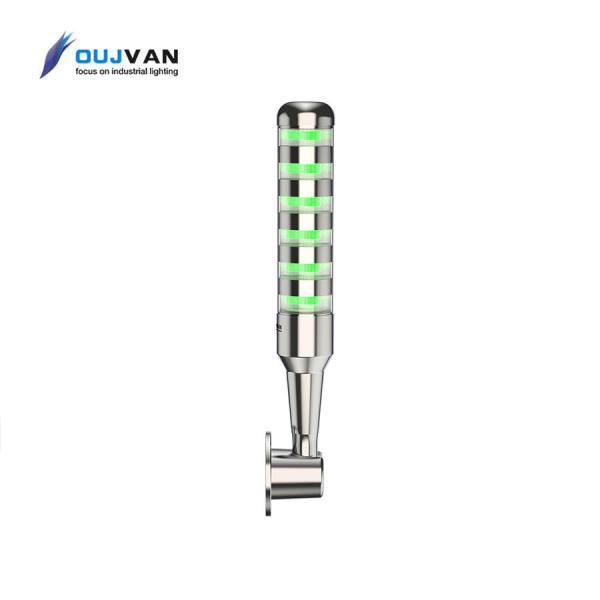 Quality Aluminum Alloy LED Tower Lamp 24V 220V Alarm Indicator Beacon Stack Light With Built In Buzzer for sale