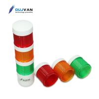 China Q1 Series Multi-Layer LED Signal Tower Light with Foldable Base & >95dB Buzzer for CNC Machine Tools for sale