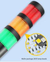 China Q1 Series Multi-Layer LED Signal Tower Light with Foldable Base & >95dB Buzzer for CNC Machine Tools for sale