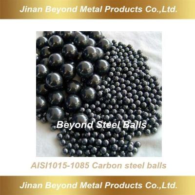 China AISI 1015 low carbon steel balls , 3/16