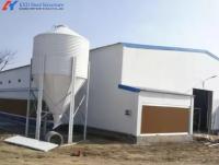 China Custom Prefab Layer Chicken House Structures , Automatic Layer Poultry Farm Structure for sale