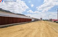 China Custom Prefab Layer Chicken House Structures , Automatic Layer Poultry Farm Structure for sale