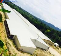 China Custom Prefab Layer Chicken House Structures , Automatic Layer Poultry Farm Structure for sale
