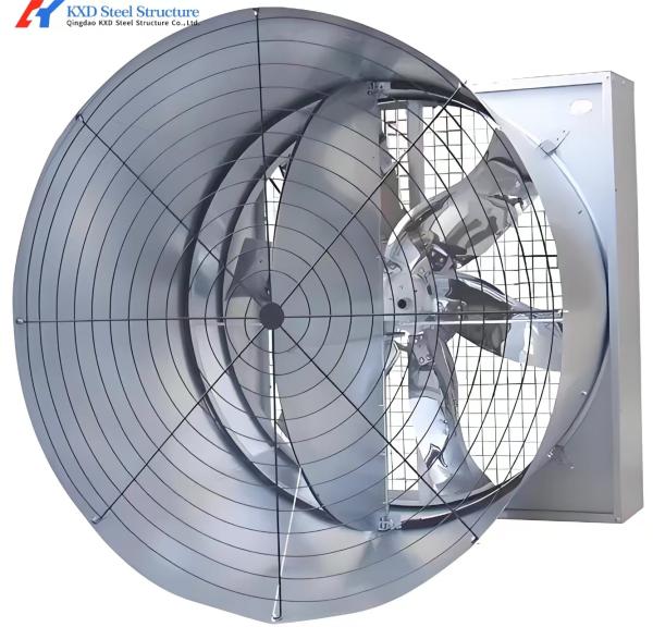 Quality Industrial Low Noise Chicken Farm Fans Stainless Steel Poultry Farm Cooling Fan for sale