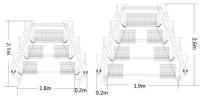 China A Type Layer Rearing Broiler Chicken Cage System Fully Automated for sale