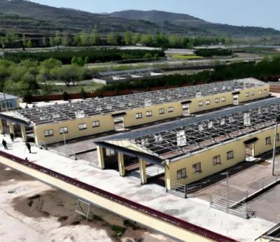 China Customizable Size & Height Suitable for Duck Goose Chicken Breeding Steel Structure Poultry House for sale