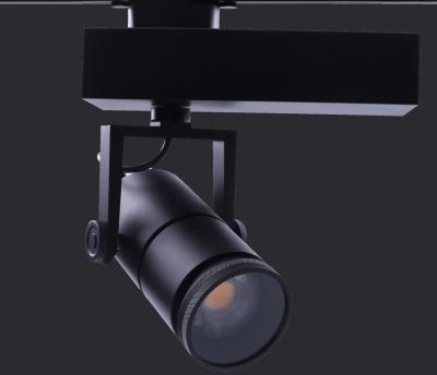 China Matt Black , 6063 Aluminum , 15-60 Degree Adjustable , 5 Years Warranty , 15W LED Track Light for sale