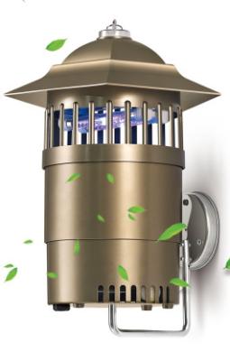 China Wall mounting , Bronze , Flame retardant ABS and steel ，8.5W Indoor Mosquito Killer Light for sale