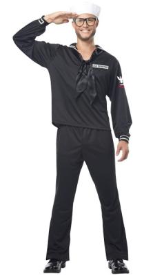 China Sailor Sea Costumes Wholesale Men's Navy Sailor Costume for Your Halloween Party for sale