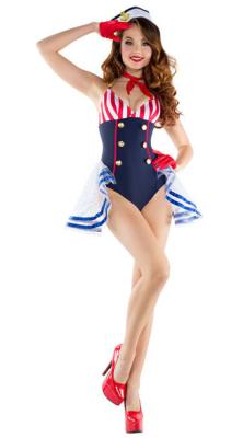 China Sailor Sea Costumes Wholesale Skimpy Sailor Costume for Your Halloween Party for sale