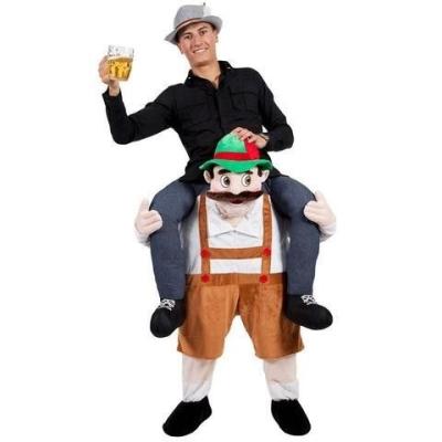 China Adult Ride On Stag Mascot Animal Mascot Costumes Bavarian Oktoberfest for sale