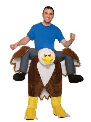 China Adult Ride an Eagle Costume Carry Me Mascot Fancy Dress for Party for sale