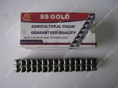 China Precision Roller Chain 12A-2-50L  SS Brand Super Strong  With Anti-rust Oil Short Pitch for sale