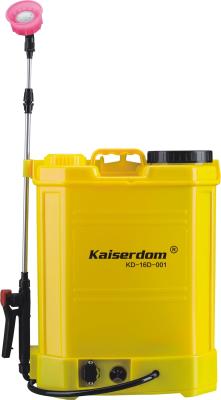China Landwirtschaftsbatteriesprüher mit Wasserpumpen-Batterie 16L-24L PET-Material zu verkaufen