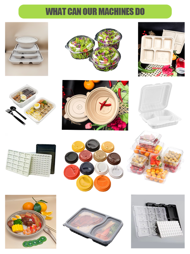 Thermoforming machine dimensional specifications