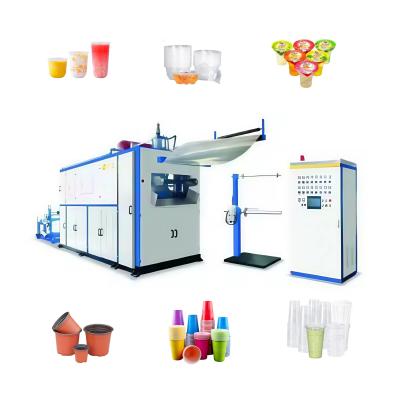 China Luchtdruk Plastic Cup Kom Maakmachine Plastic Deksel Thermoformmachine 15Kw Te koop