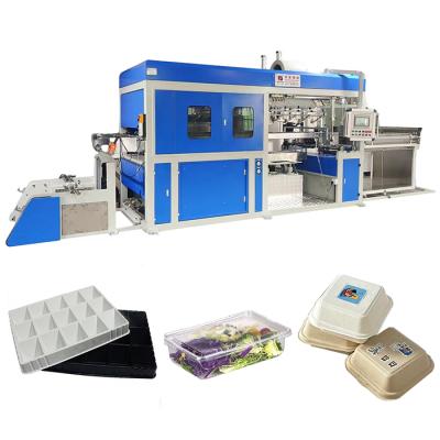 China Servo Motor Pressure Thermoforming Machine Rapid Preheating For Precision Plastic Covers for sale