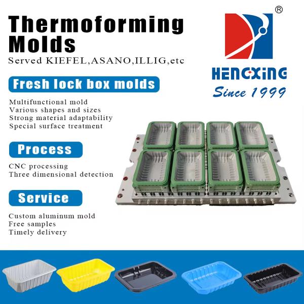 Quality Thermoforming Mould Positive And Negative Pressure Mold Three Dimensional for sale
