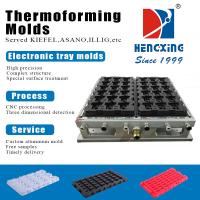 Quality Wear Resistant Aluminum Thermoforming Mould Electronic Tray Molds Smooth Surface for sale
