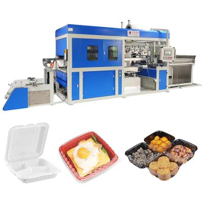 China Touch Screen Control Pressure Thermoforming Machine For Plastic Packaging Covers for sale