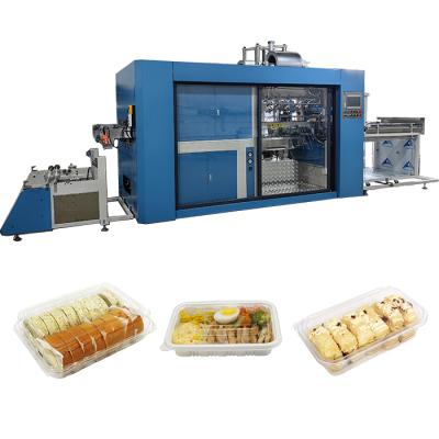 China Touch Screen Pressure Thermoforming Machine For Plastic Cake Boxes for sale