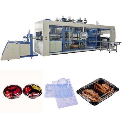 China 10-30mold/Min Pressure Thermoforming Machine Fruit Boxes Blister Forming Machine for sale