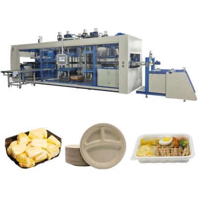 China Plastic Molding Equipment Pressure Thermoforming Machine For PVC PET PP Packaging for sale
