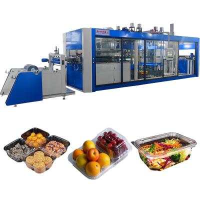 China 10-30Mold/Min Pressure Thermoforming Machinery For Plastic Transparent Packing Boxes for sale