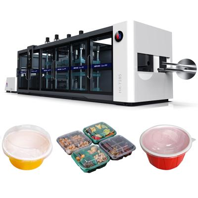 China Multi Station Vacuum Pressure Forming Machine 10-30mold/Min Plastic Vacuum Molding Machine for sale