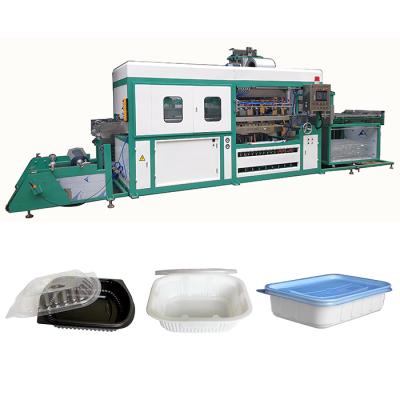 China 1220mm Width Pressure Vacuum Thermoforming Machine Fast Heating Energy Saving for sale