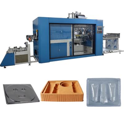 China Temperature Control 380V Pressure Thermoformer Machine For Plastic Covers for sale