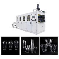 Quality Precision Heating Coffee Plastic Cup Maker Machine 15-30Cycles Per Minute for sale