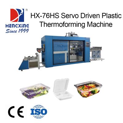 China Servo Motor Vacuum Thermoformer – Fully Automated Plastic Heat Forming Machine for Trays and Containers for sale