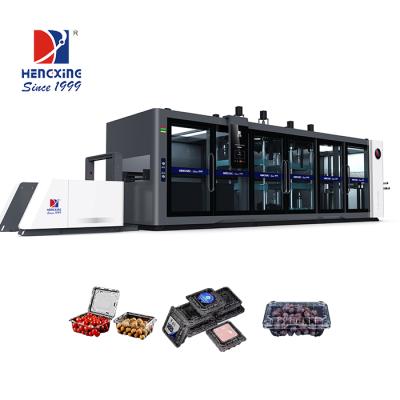 China PS Plastic Pressure Thermoforming Machine with 610×750mm Forming Size and Ceramic Heating System for sale