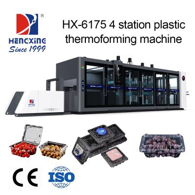 China Blue East 200m ³/H Vacuum Pump Pressure Thermoforming Machine with 610×750mm Forming Size and 2.2KW Servo Feeding Power for sale