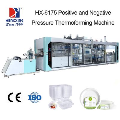 China Fully Automatic Disposable Plastic Food Box Container Thermoforming Machine for sale