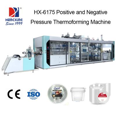 China Thermoforming Machine for Making Pet pp Bops Ps Pvc Products Take Away Food Box Supplier Strawberry Tableware for sale
