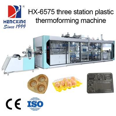 China Automatic PP PET Thermoforming Machine for Fruit Trays & Vegetable Clamshells for sale