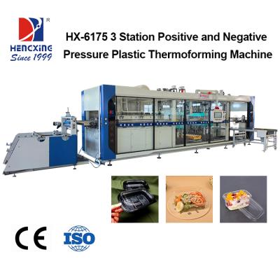 China Square Workstation Plastic Bowl Making Machine Suitable for PVC Material Offering Stable and Plastic Bowl Manufacturing for sale