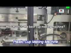 800-1200cups/Min Plastic Cup Making Machine Disposable Cup Manufacturing Machine