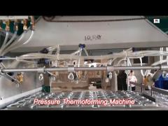 plc microcomputer controlled blister forming machine vacuum thermoforming equipment