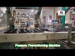 hx full auto plc control blister vacuum thermoforming machine 420-660mm forming width