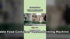 Biodegradable Food Container Thermoforming Machine | PLA Food Box Production | Hengxing