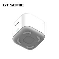 China Small Size Ultrasonic Watch Cleaner Light Cube Structure With 12V 1A Adapter for sale