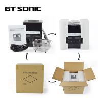 China 2L Digital Lab Ultrasonic Cleaner Square Shape Titanium Black Mirror for sale