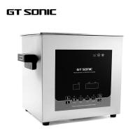 China Degas Lab Ultrasonic Cleaner 9L Sonicator With Heating Function for sale