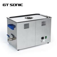 China Adjustable Timer Lab Ultrasonic Cleaner  20 - 80 Celsius Heating 27L for sale